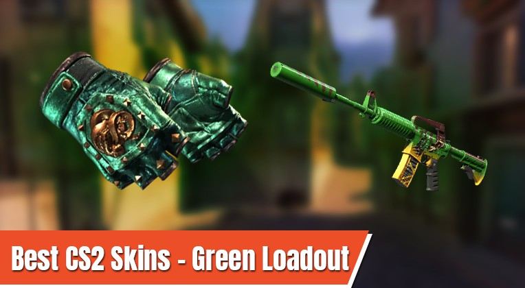 Best CS2 Skins - Green Loadout - Top CS2 Sites