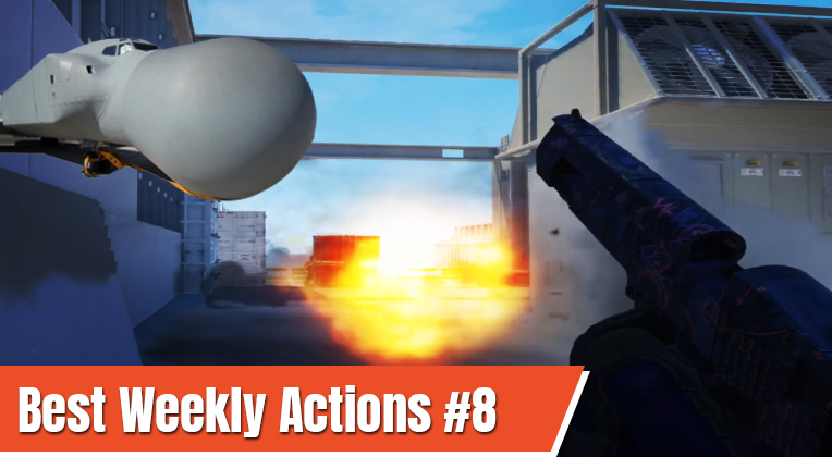 CS2 Best Weekly Actions #8 - A collection of best and funniest actions ...