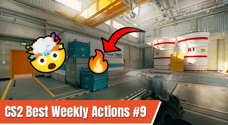 CS2 Best Weekly Actions #9 - A collection of best and funniest actions ...