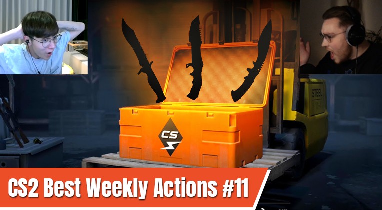 CS2 Best Weekly Actions #11 - A collection of best and funniest actions ...