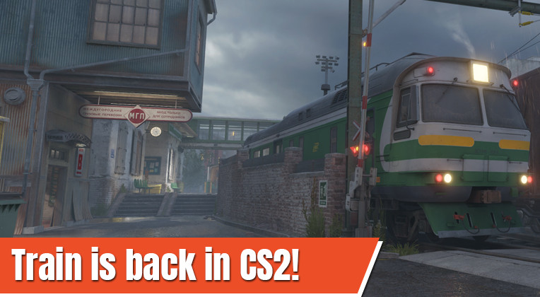 Train is back in CS2! - New update added beloved map by community - de ...