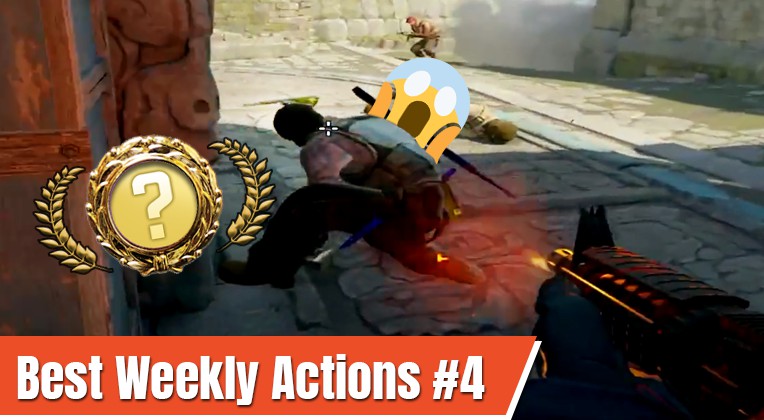 CS2 Best Weekly Actions #4 - A collection of best and funniest actions ...