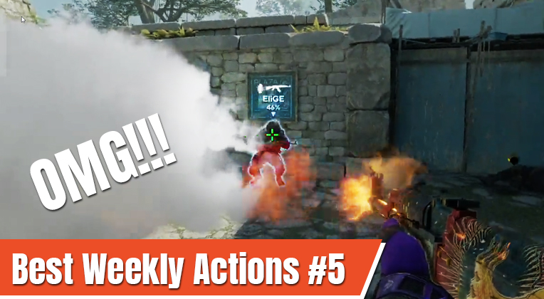 CS2 Best Weekly Actions #5 - A collection of best and funniest actions ...