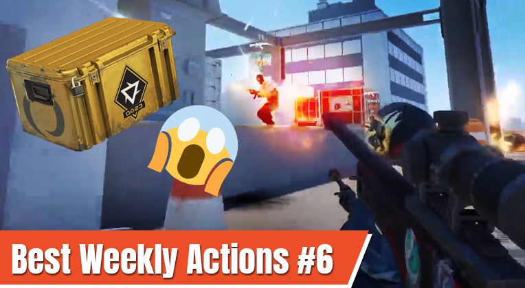 CS2 Best Weekly Actions #6 - A collection of best and funniest actions from Counter-Strike 2